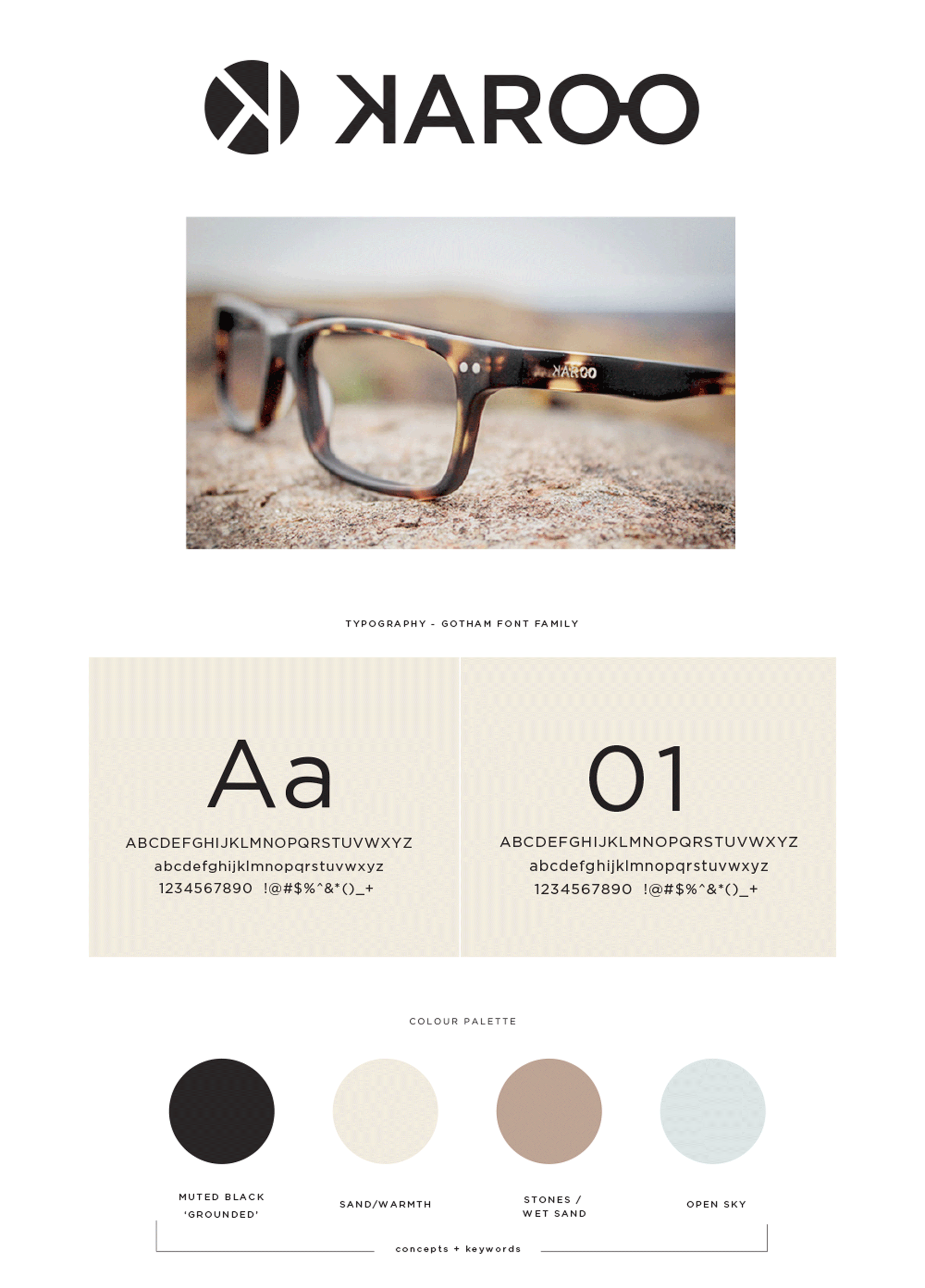 Karoo Brand ID – Sincerely Stone