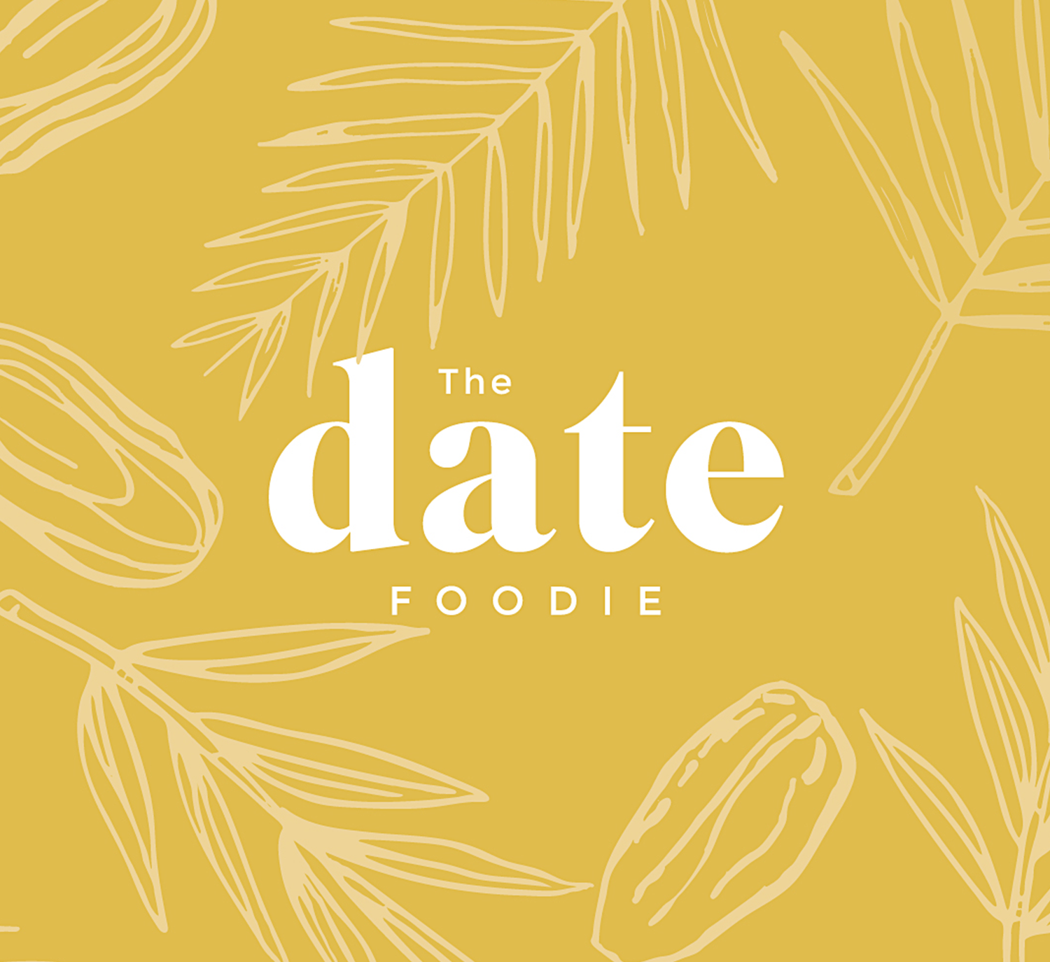 The Date Foodie Brand Identity – Sincerely Stone